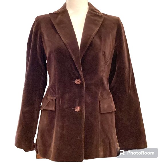 Koret | Jackets & Coats | Vintage Koret Womens Crushed Velvet Blazer ...